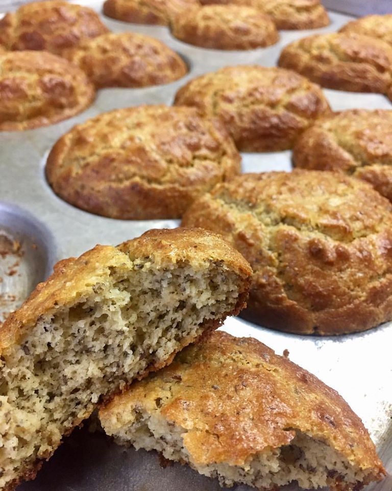 GRF/GF Almond Flax Rolls | Meredith's Bread